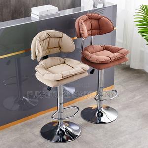 Bar Stool :Bar Stools Height Adjustable With Backrest(Black) in Mombasa ...