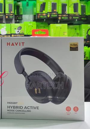 Havit H655BT Pro Hybrid ANC Wireless Headphones - Black in Nairobi Central - Headphones, Simon ...