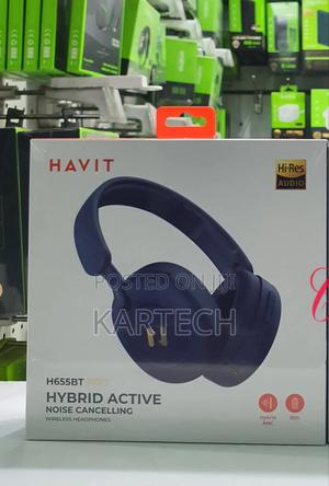 Havit H655BT Pro Hybrid ANC Wireless Headphones -Blue in Nairobi Central - Headphones, Simon ...