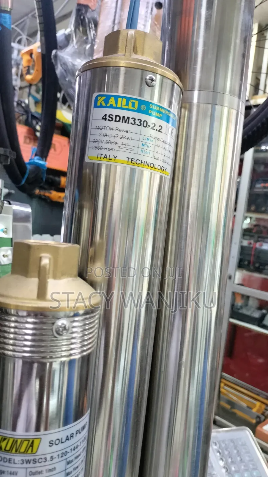 3hp Kailo Submersible Water Pump in Nairobi Central - Plumbing & Water ...