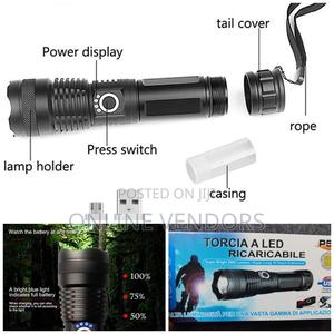 LED Rechargeable Electric Torch With Battery Indicator in Nairobi ...