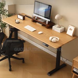 Office Tables:120cm Minimalist Oak Computer Standing Desk in Mombasa ...