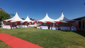 Tents Walk Way Red Carpet, Tents Drapped Seats Tables in Nairobi ...