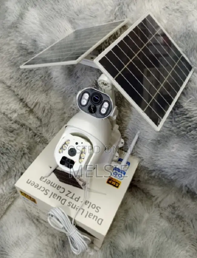 6MP Dual Lens UBOX Solar PTZ Camera With Solar 6MP in Nairobi Central ...