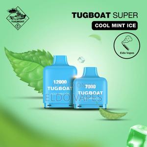TUGBOAT SUPER 12000 Puffs POD/CATRIDGE - Cool Mint Ice in Eldoret CBD - Tobacco Accessories ...