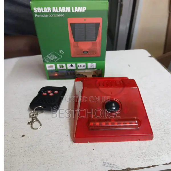 Garden Solar Alarm Lamp Motion Sensor,Remote Control in Nairobi Central ...