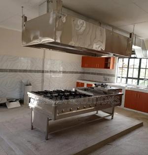 Combined Cooker Range With Kitchen Hood and Gas Taps in Karen - Kitchen ...