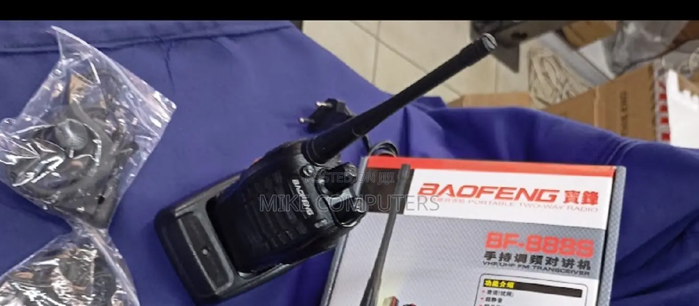 Baofeng Bf-888s 3-5km Walkie 16 Channel in Nairobi Central - Audio ...