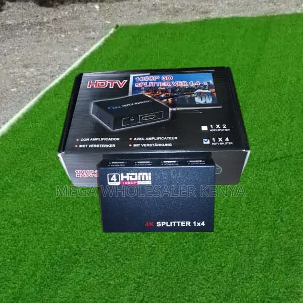 Satisfactory HDMI Splitter 4way - 1 Hdmi Input 4 Output in Nairobi Central - Computer ...