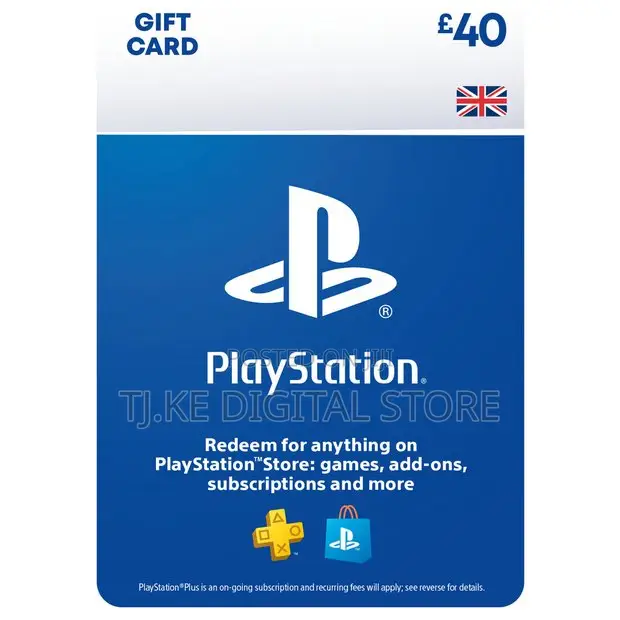 £40 Playstation Network (PSN) Card – UK in Nairobi Central ...