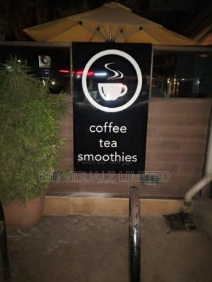 2D Signage for a Cafe in Utawala - Printing Services, Bib Visualz Ltd ...