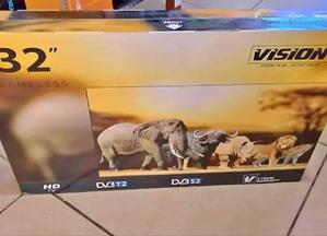 Vision Plus Frameless Digital Led Tv, 32inch Inbuilt Decoder in Nairobi ...