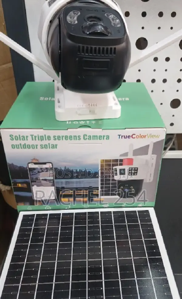 Surveillance 4g Outdoor Solar Dual Lens V380 CCTV Camera in Nairobi ...