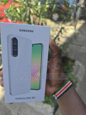 New Samsung Galaxy A56 256 GB Gray in Nairobi Central - Mobile Phones ...