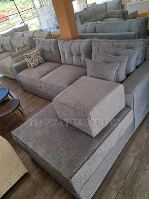 L-Shape Colour Gray With Cup Holder in Kasarani - Furniture, Innocent ...