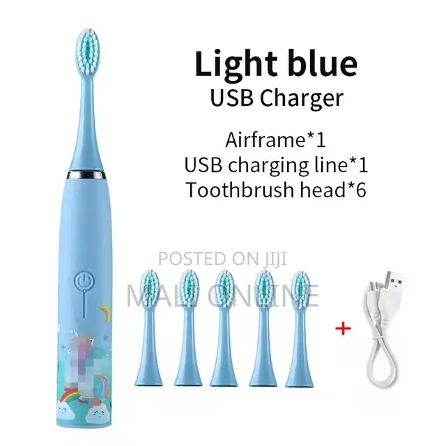 Sonic Children Electric Toothbrush With 6 Replacement Heads in Nairobi ...