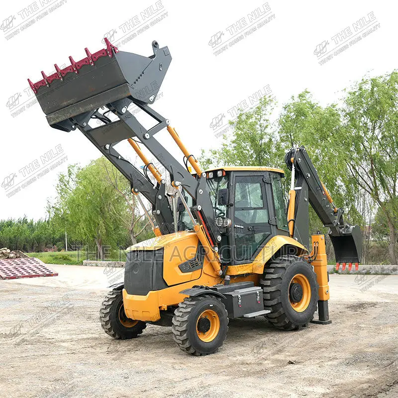 New Loader Backhoe Excavator Wheel Backhoe Loader in Kenya - The Nile ...