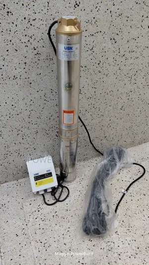 New Usk 1hp Deepwell Submersibl Pump 85m Head With Control Box ...