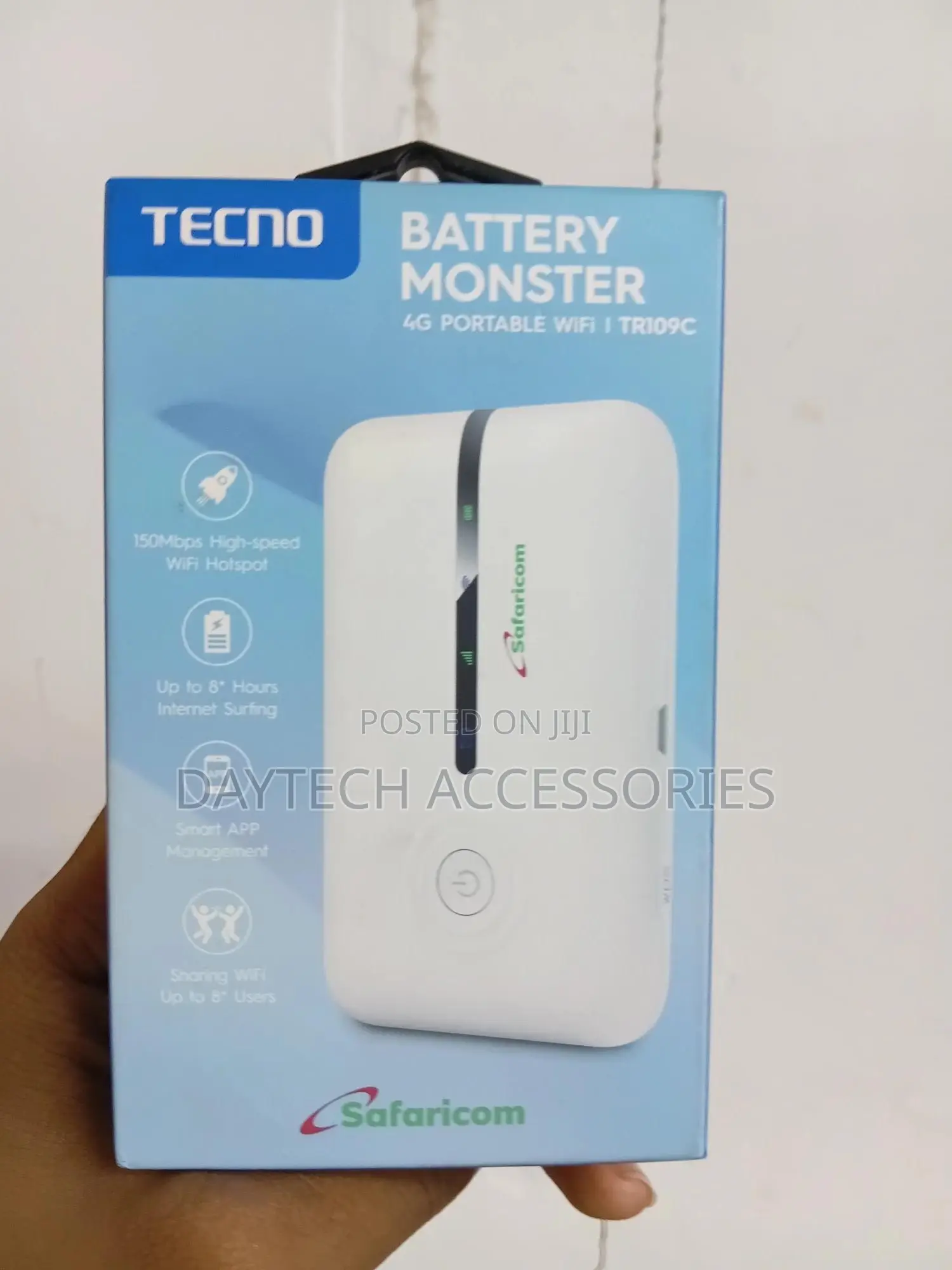 This Is a Tecno Tr109c 4g Portable Mobile Wi-Fi Hotspot Router ...