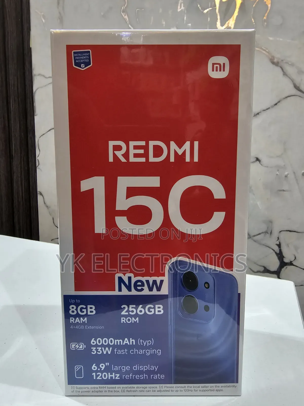 New Xiaomi Redmi 15C 4G 256 GB Black - YK Electronics Price: KSh 17,500 ...