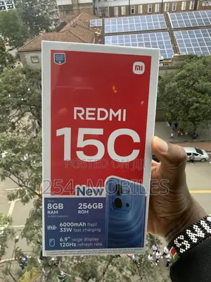 New Xiaomi Redmi 15C 4G 256 GB Black - 254- Mobiles Price: KSh 18,500 ...