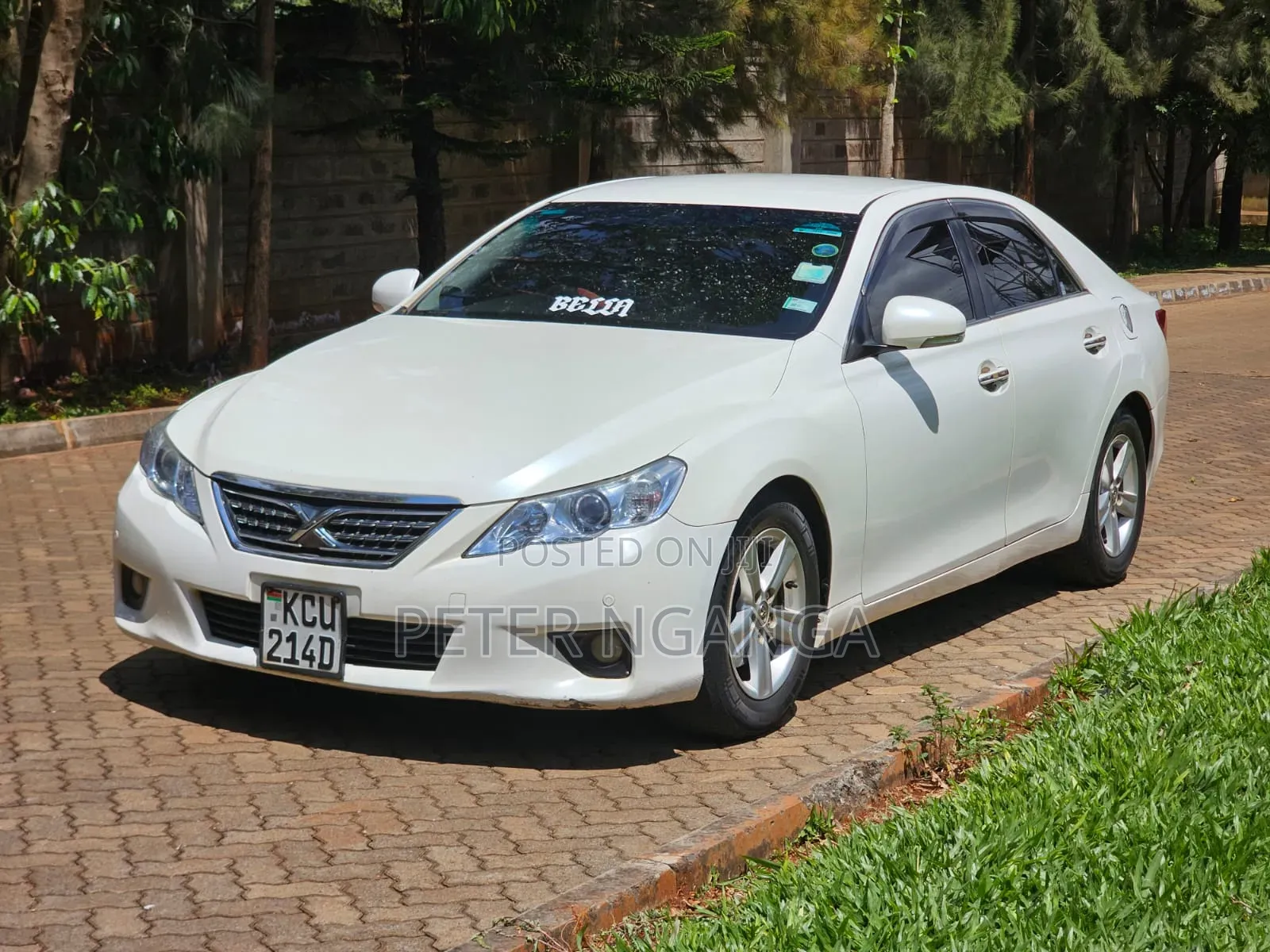 Toyota Mark X 2.5 RWD 2012 White - Peter Nganga Price: KSh 1,180,000 on ...
