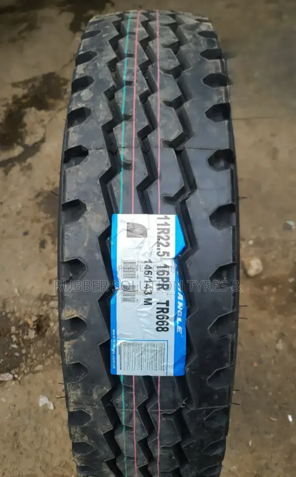 11 R22.5 Triangle Tyres Tr668 16pr - RUBBER SOLUTION TYRES & RIMS Price ...