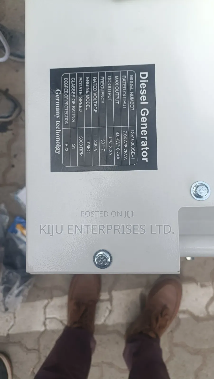 10kva Pulsar Diesel Generator – Electric Start | Super Silent - Kiju ...