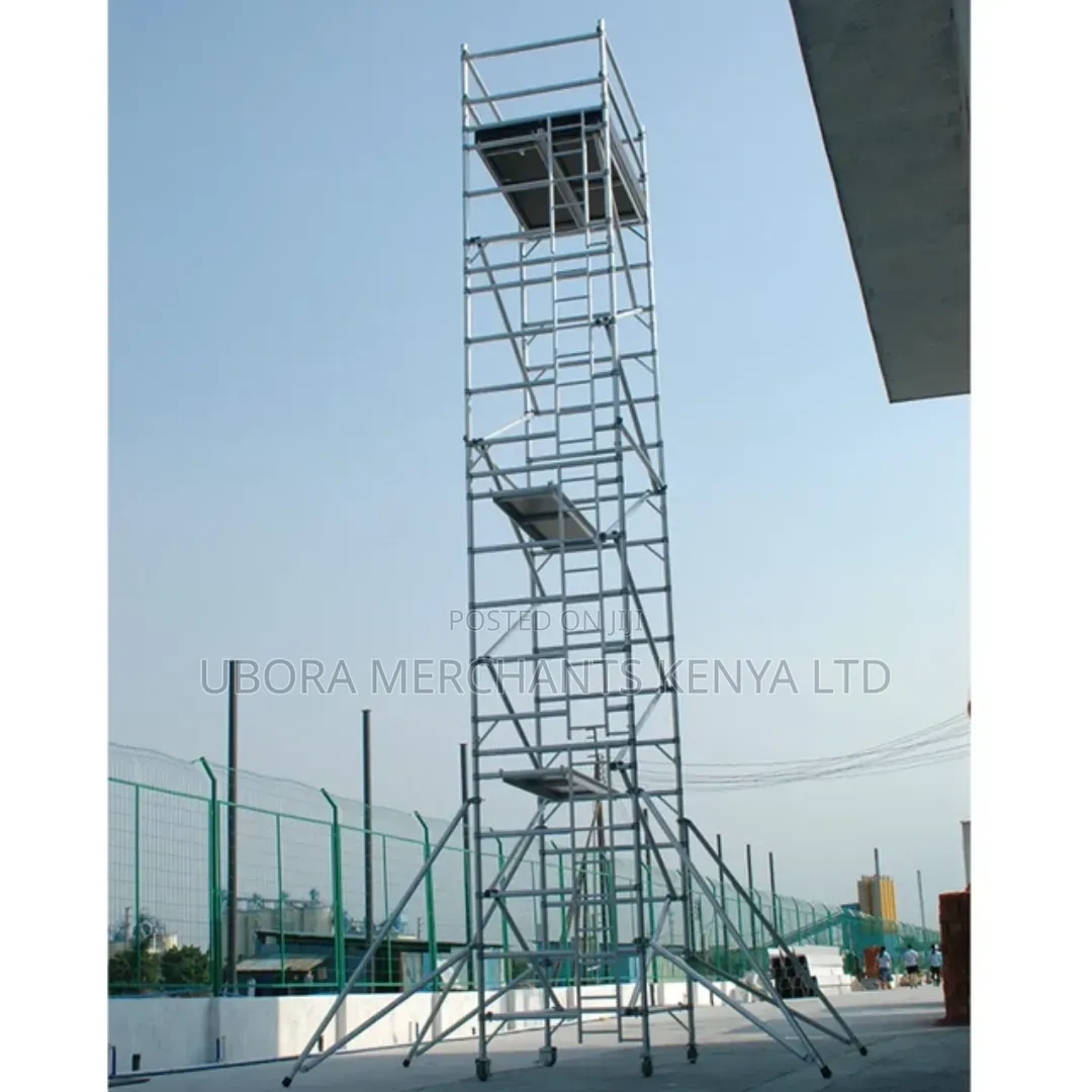 High Quality Aluminium Alloy Mobile Scaffold Tower 10.3mtrs - Ubora ...