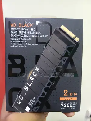 Wd 2tb Wd_black Sn850x Gaming Internal Nvme Pcie 4.0 SSD With Heatsink ...