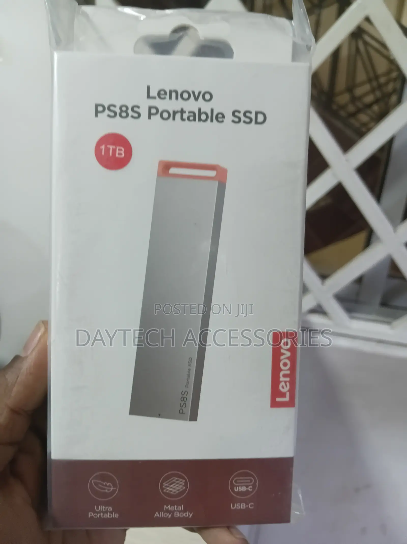 This Is a Lenovo Ps8s Portable SSD With 1tb of Storage Capacity ...