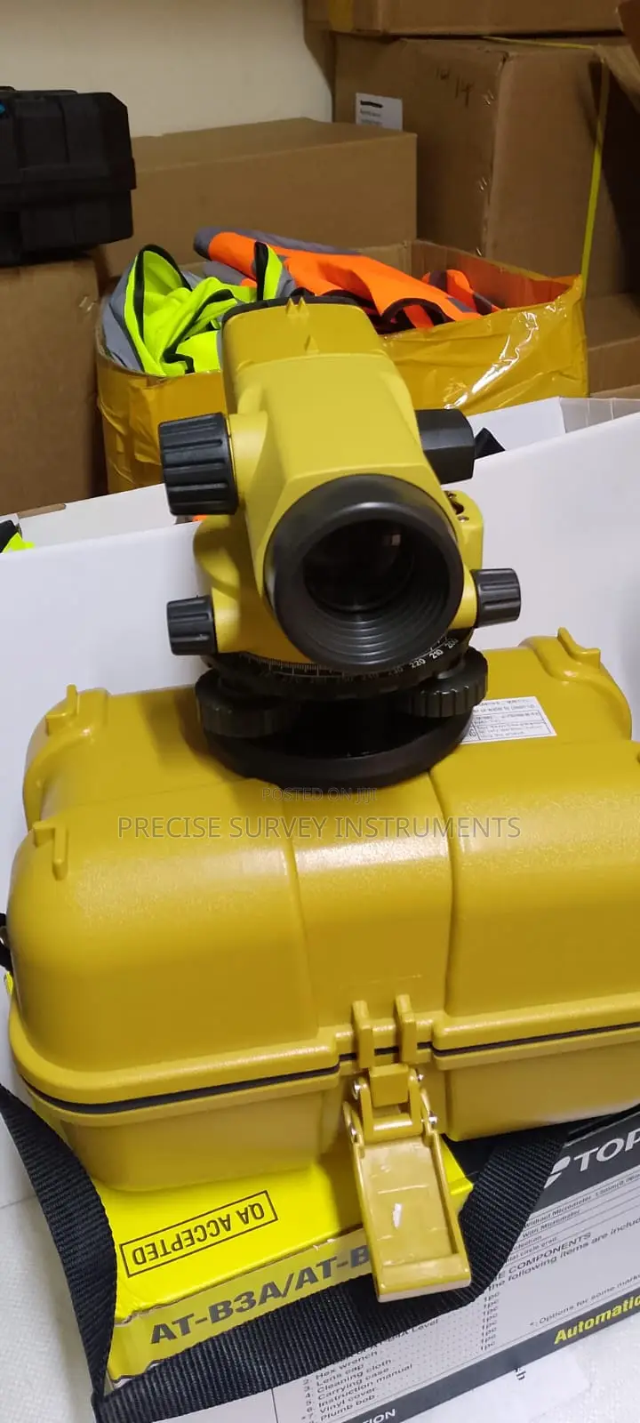 Topcon at-B4a Durable Survey Auto Level - Precise Survey Instruments ...