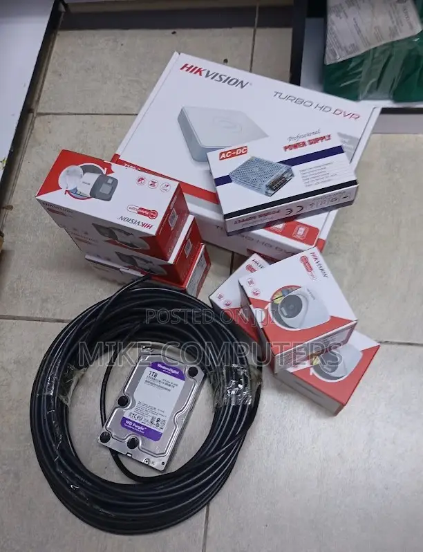 Hikvision Ai Smart Hybrid Channel CCTV Kit 6 CCTV - mike computers ...