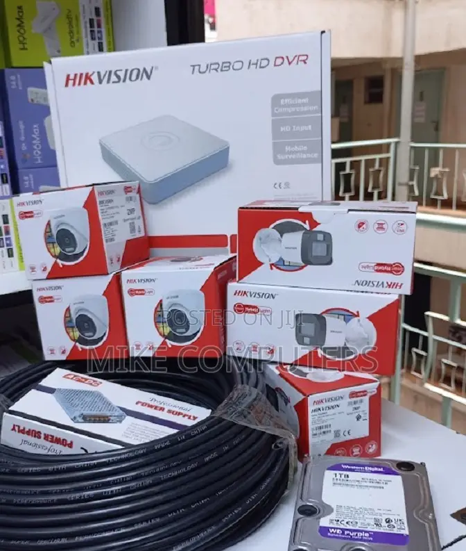 Hikvision Smart Hybrid CCTV Camera Kit With Ai Detection - mike ...