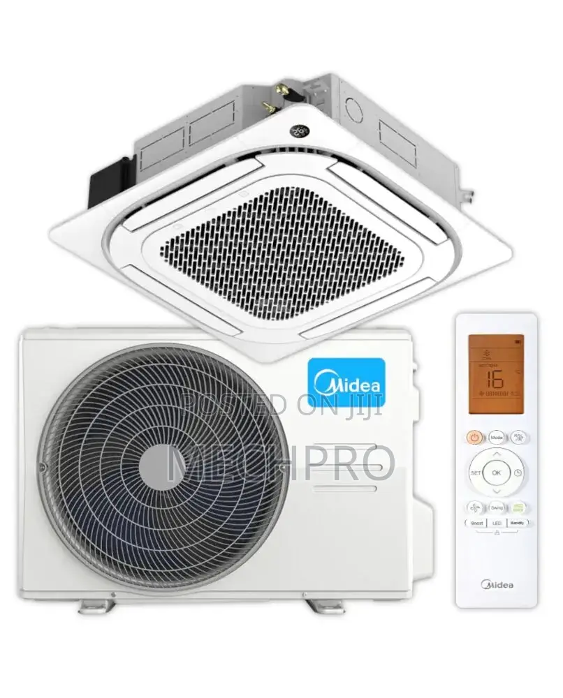 Midea 24,000 Btu Ceiling Cassette Inverter Air Conditioner - MECHPRO ...